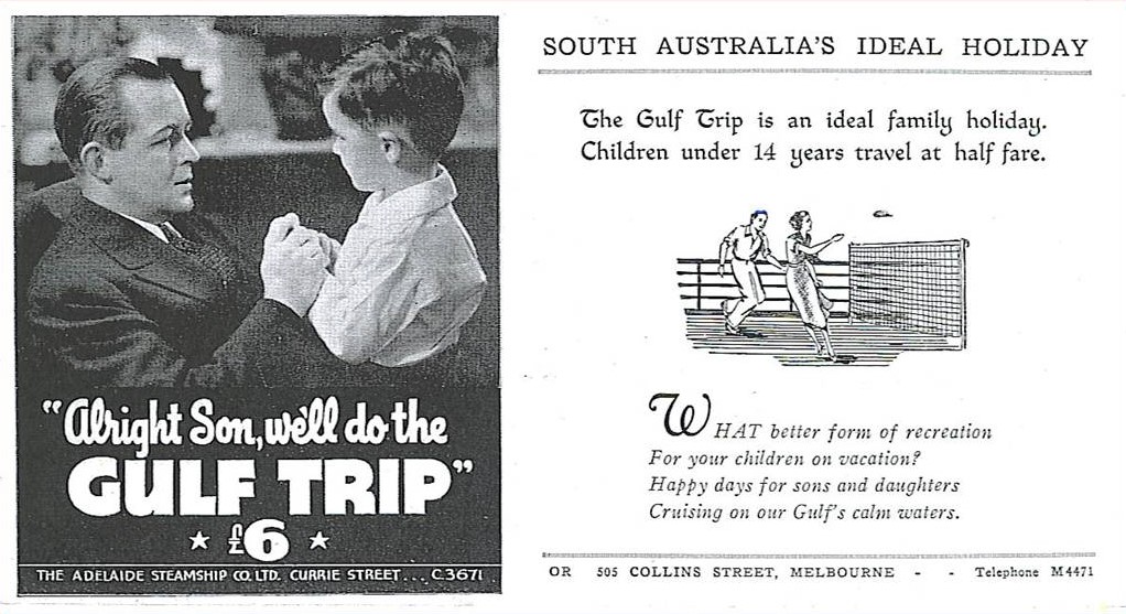 La première vie du Moonta: le "Gulf Trip" (1931/1955) - Lydia-Moonta